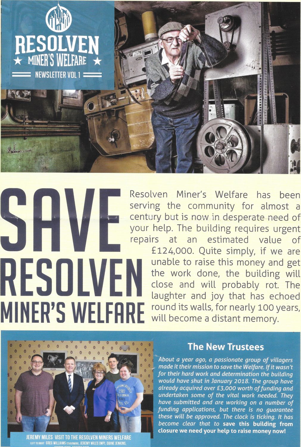 Save Resolven Miners’ Hall – Resolven District News